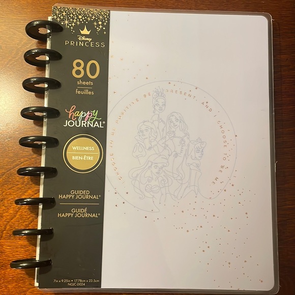 Disney | Office | Nwt Disney Princess Guided Happy Journal | Poshmark